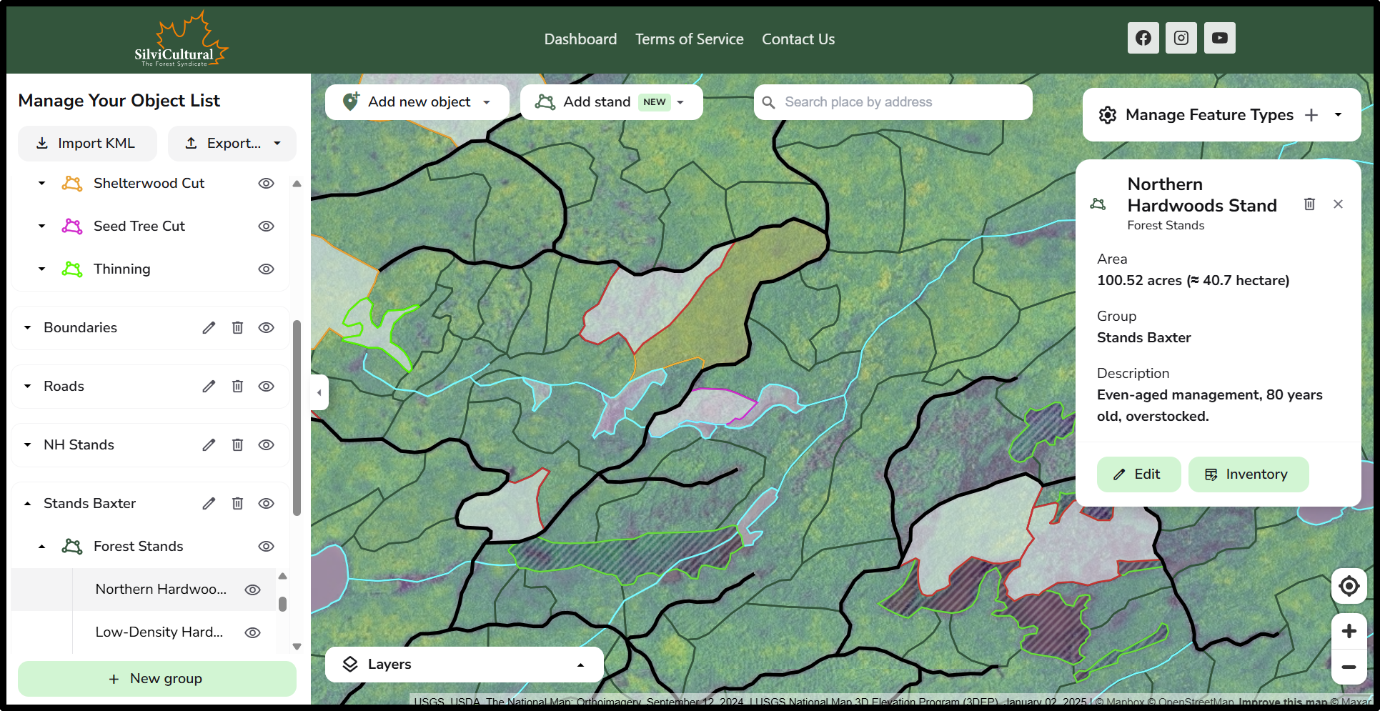 Forestry Mapping Software - SilviCultural